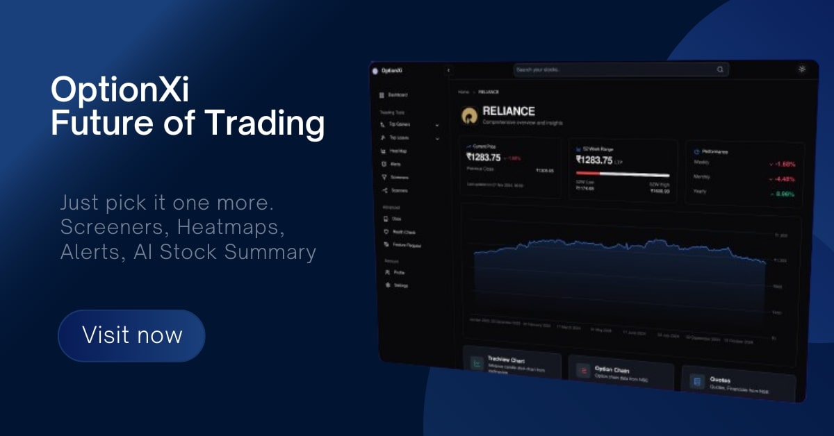 OptionXi Open Source Trading Platform